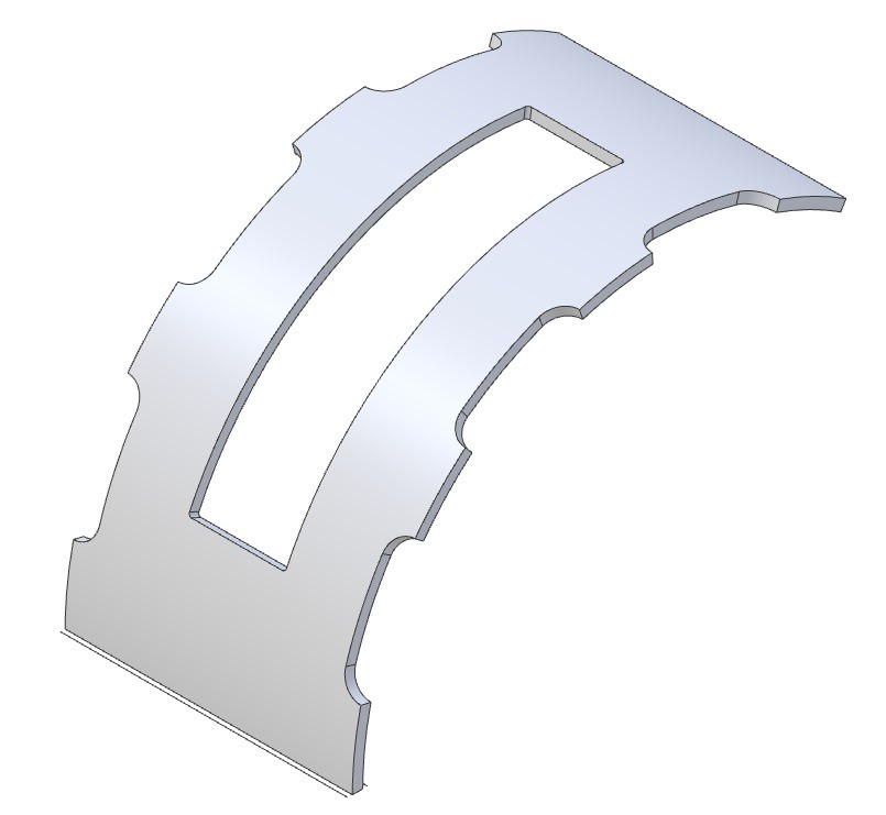 HARDOX ROTOR PROTECTION PLATE (JE926-H) | 99254040431 | Industrial ...