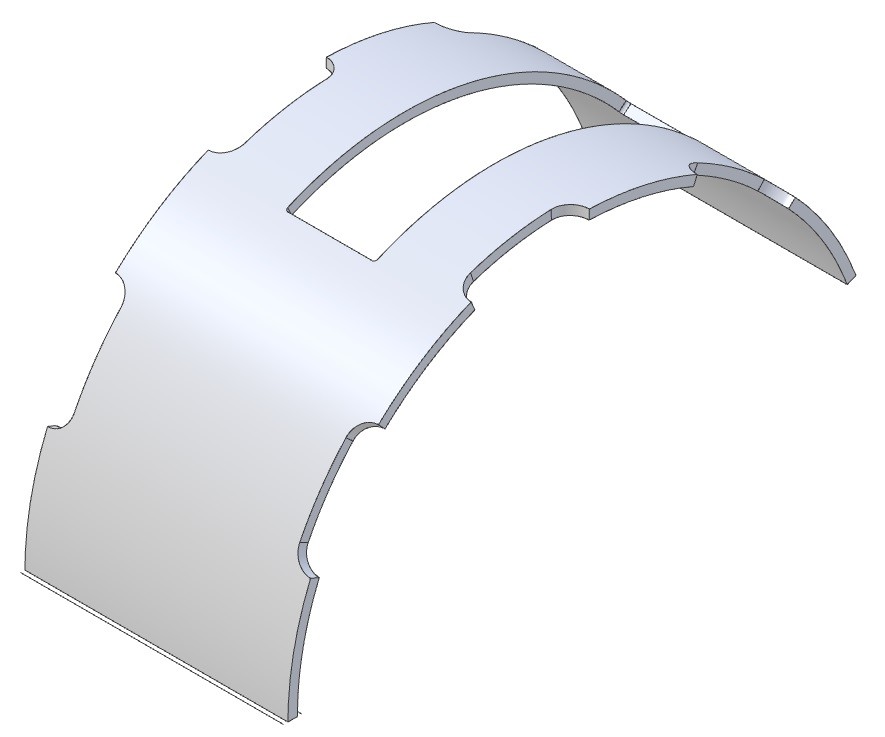 HARDOX ROTOR PROTECTION PLATE (JE2444-H) | 99255040091 | Industrial ...