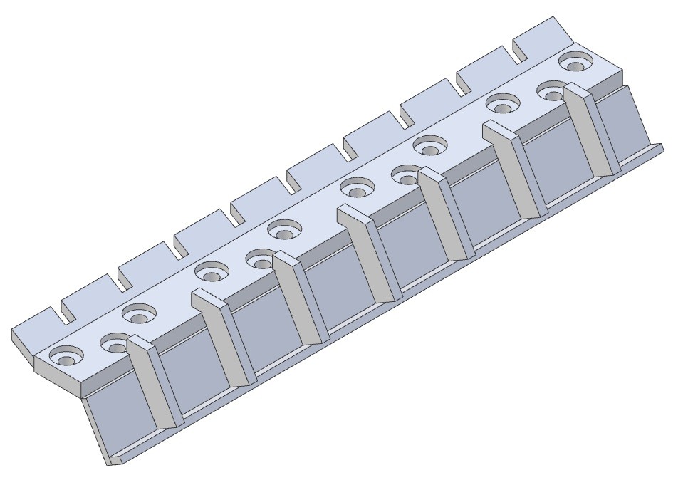 SHREDDER PLATE | 665-40-135 | Industrial Shredding Machines