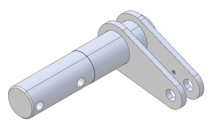SCREEN FRAME PIN - R/H | 903025304 | Industrial Shredding Machines