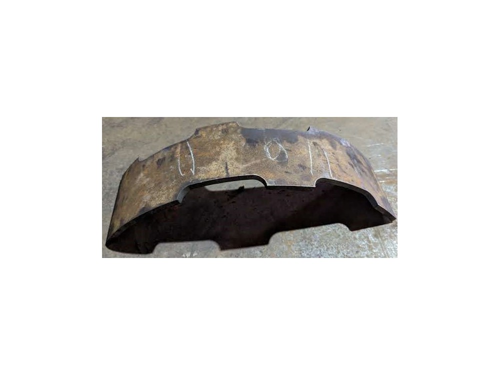 HARDOX ROTOR PROTECTION PLATE | 99254040431 | Industrial Shredding Machines